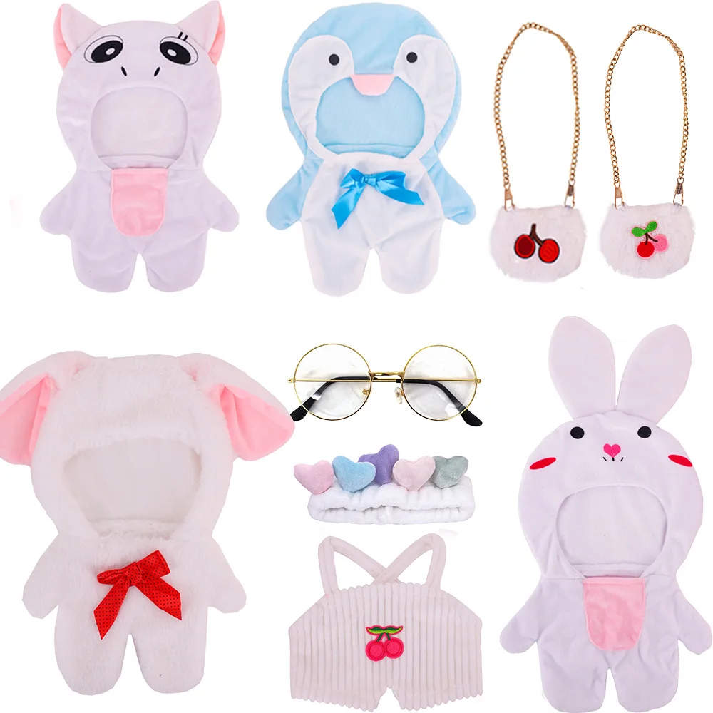 Lalafanfan-ropa-de-felpa-de-pato-blanco-para-ni-os-su-ter-Kawaii-con ...