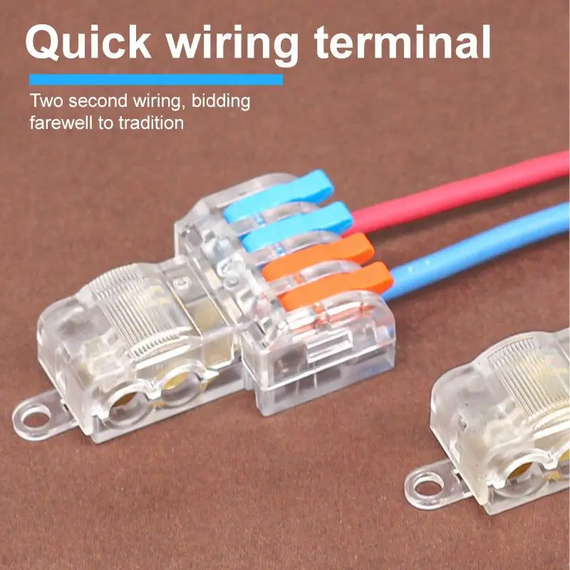 Quick-Terminal-Block-Electrical-Wire-Connectors-Snap-Splice-Locking ...
