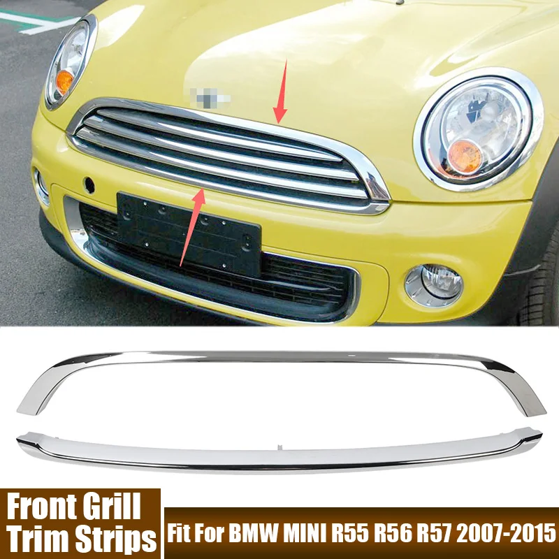 Car-Front-Grill-Trim-Strips-Front-Bumper-Grille-Mesh-Trim-Accessories ...