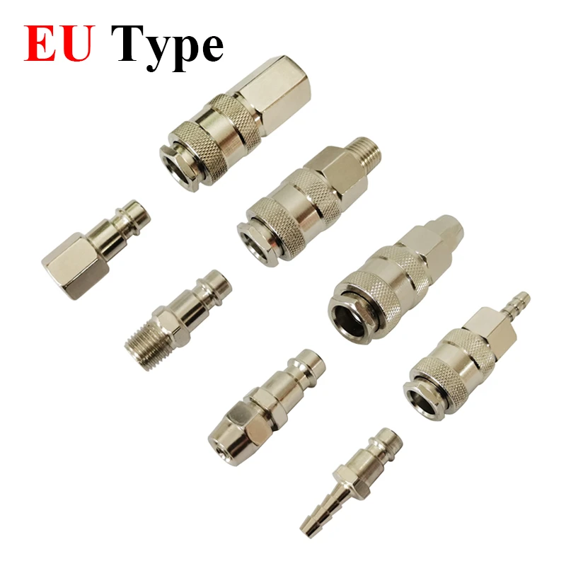Conector rápido neumático estándar europeo para accesorios de manguera ...