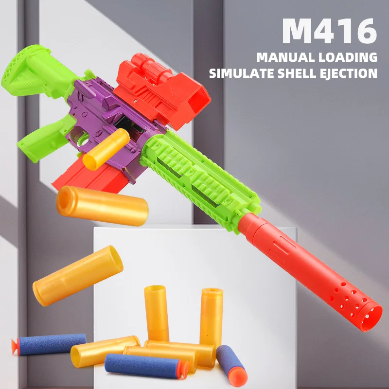 Shell-Ejection-Throwing-Sniper-Soft-Bullet-Graffiti-Assault-Rifles-M416-HK416-Toy-Gun-Game ...