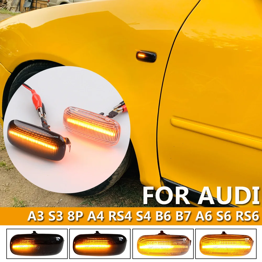 8E0 949 127 8E0949127 LED Dynamic Side Marker Light Turn Signal Light ...