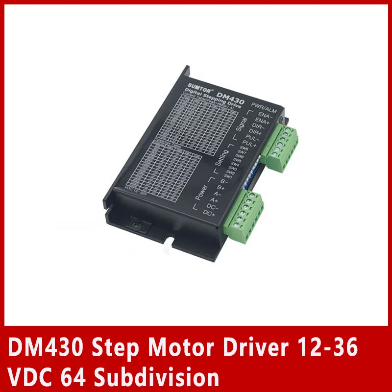 DM430-Step-Motor-Driver-12-36-VDC-64-Subdivision-For-Stepper-Engine ...