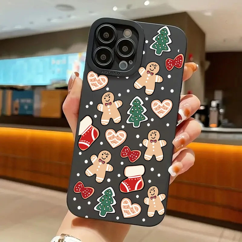 Christmas Cute Gingerbread Man Phone Case for Xiaomi 13 12 11 Lite 5G ...
