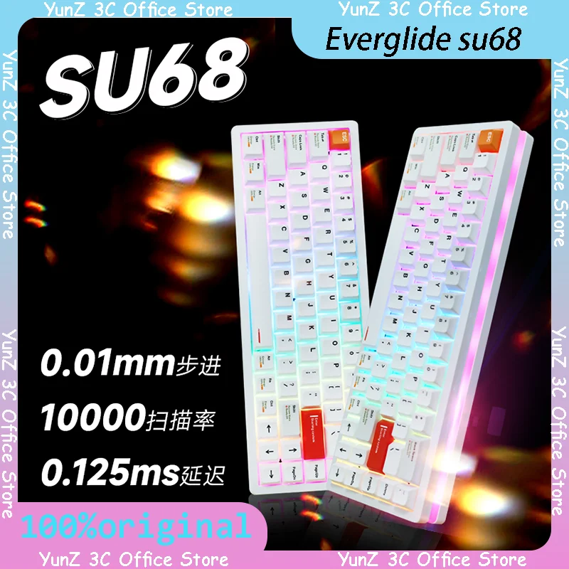 Everglide-Su68-Magnetic-Axis-Keyboard-Customized-Aluminum-Alloy-68-Keys ...