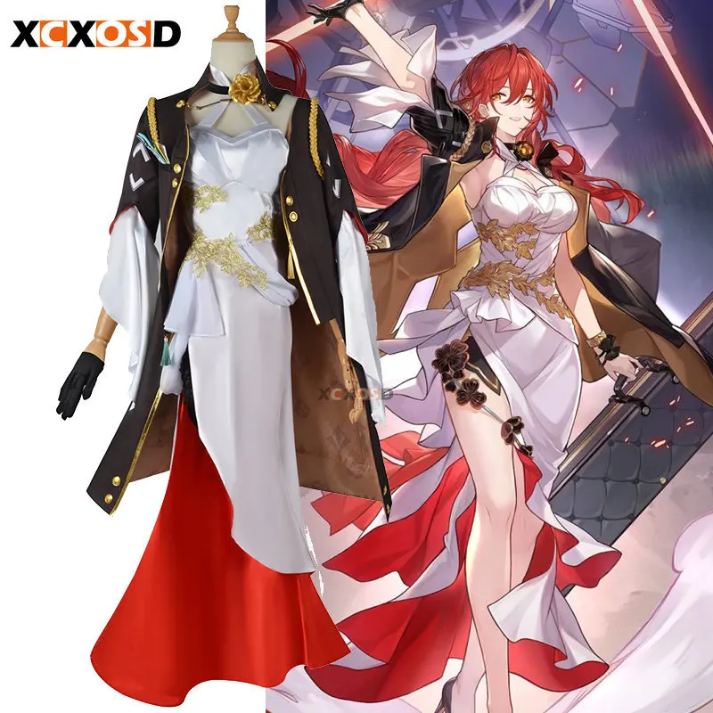 Honkai-Star-Rail-Himeko-Cosplay-Kost-me-Spiel-Rollenspiel-Outfits-Per ...