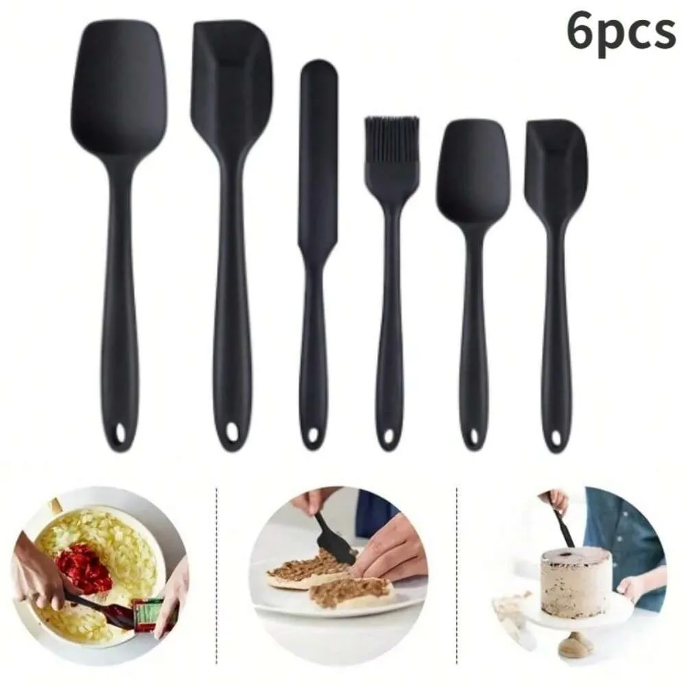 Silicone-Spatula-Set-Non-Stick-Heat-Resistant-Turners-Spatulas ...