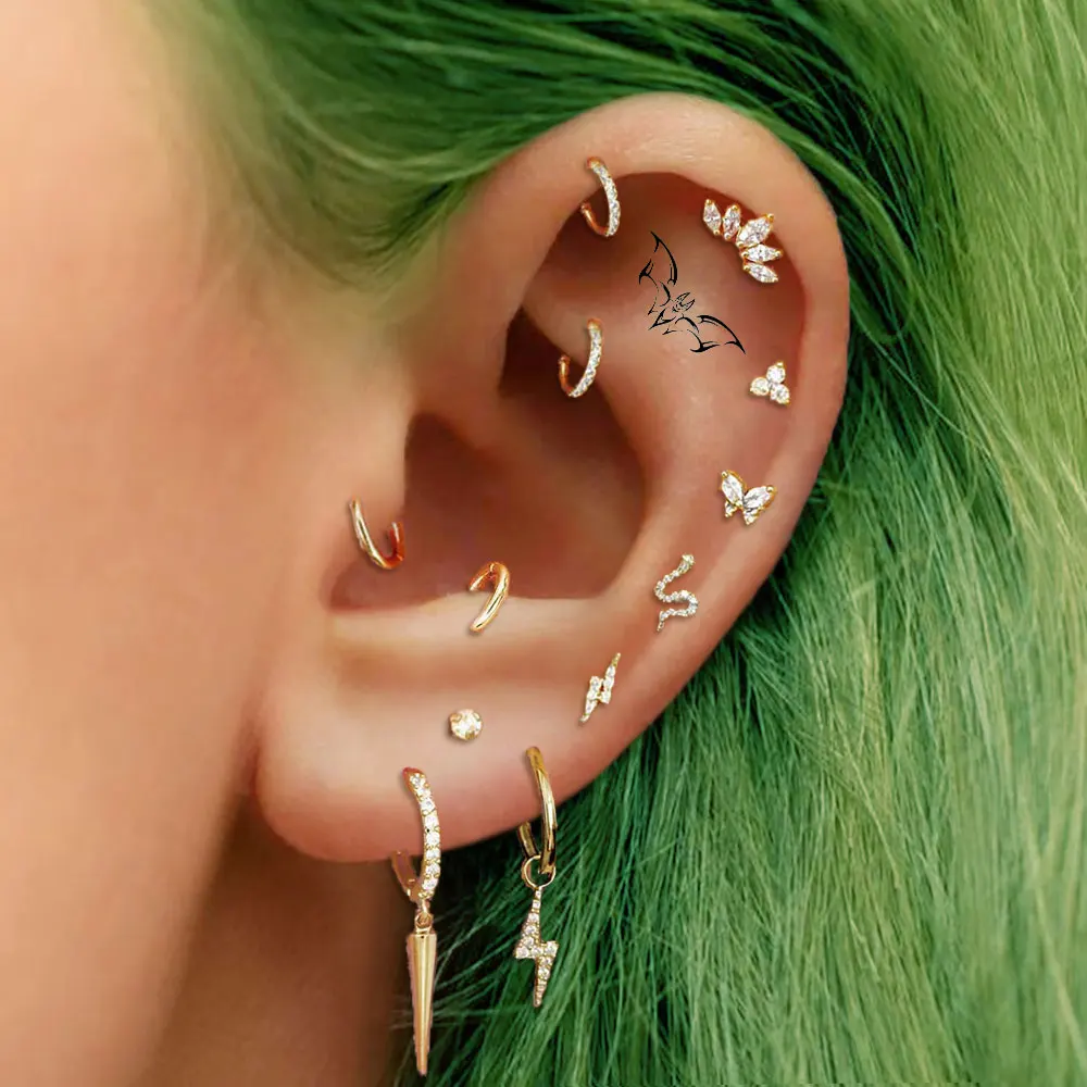 Tragus-Helix-Rook-Piercing-Drop-Earring-for-Women-Ear-Piercing ...