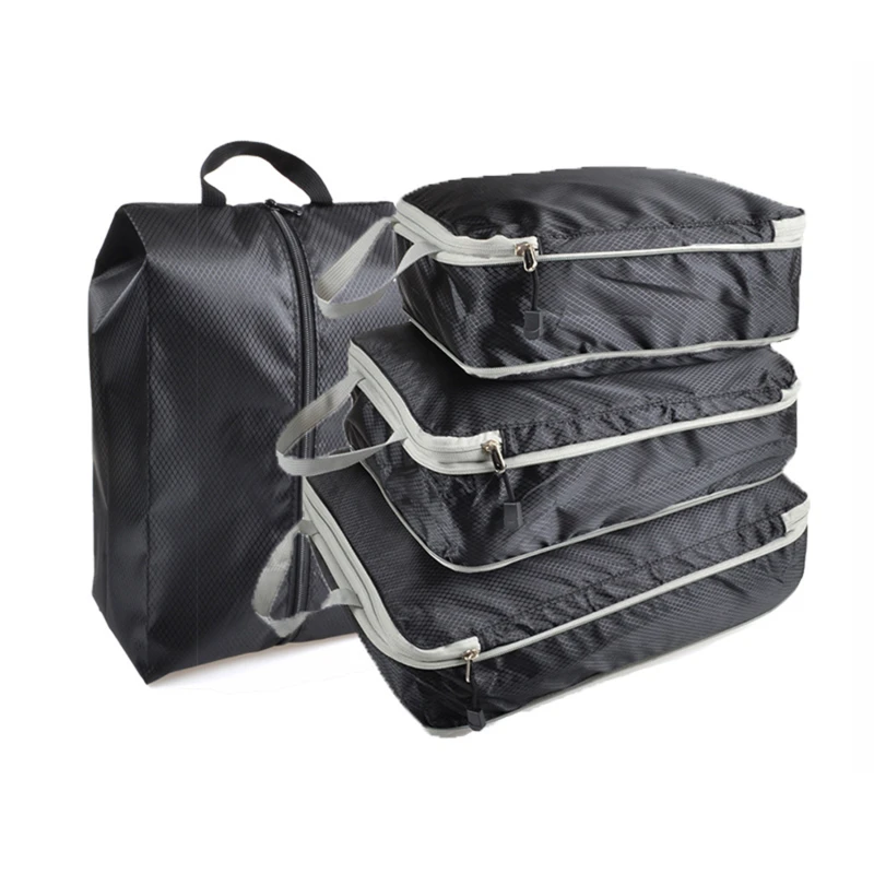 Compressible-Storage-Bag-Set-Four-piece-Compression-Packing-Cube-Travel ...