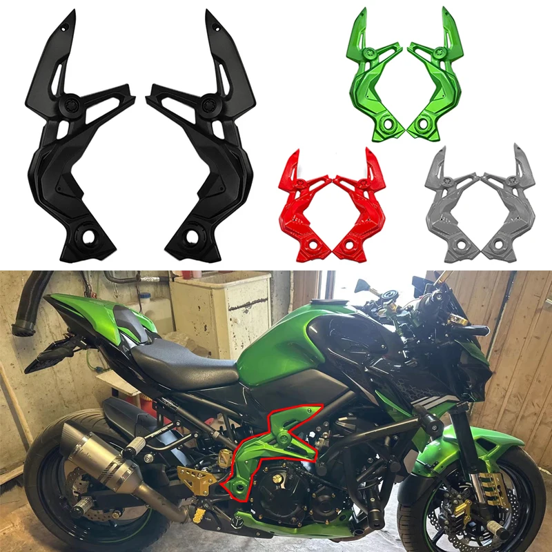 For-Kawasaki-Z-900-2020-2023-2024-Z900-Motorcycle-Carbon-Fiber-Side ...