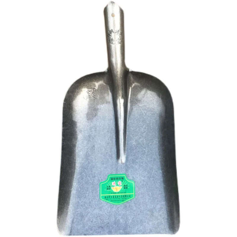 Square-Shovel-Snow-Shovel-Metal-Manganese-Steel-Large-Coal-Sshovel ...