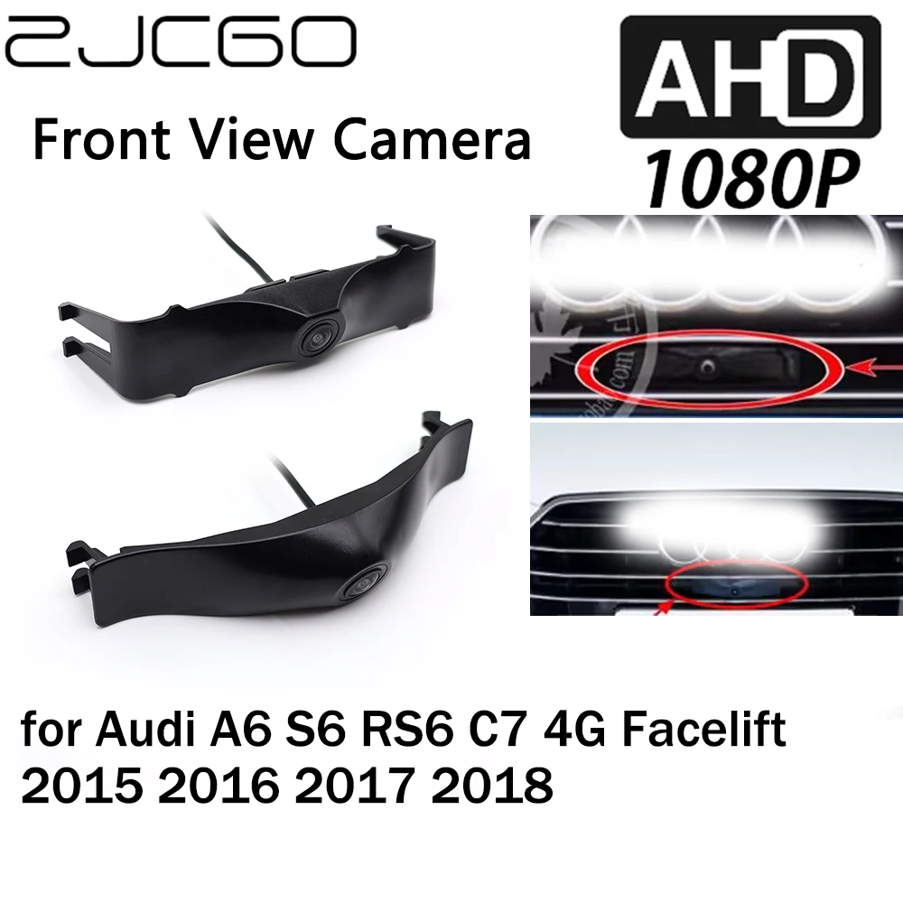 ZJCGO-Car-Front-View-LOGO-Parking-Camera-AHD-1080P-Night-Vision-for ...