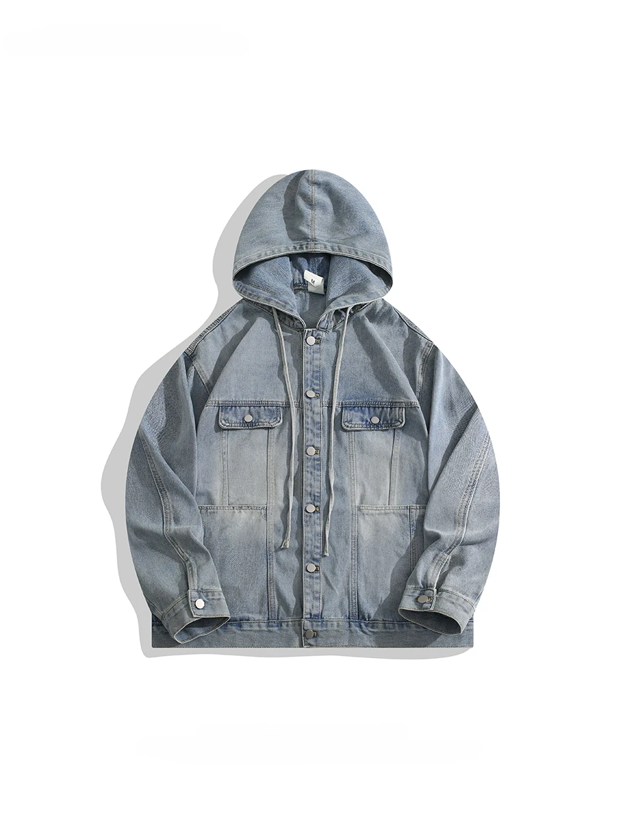 Men-and-Women-Hooded-Denim-Jackets-Trendy-Brand-High-Street-Japanese ...