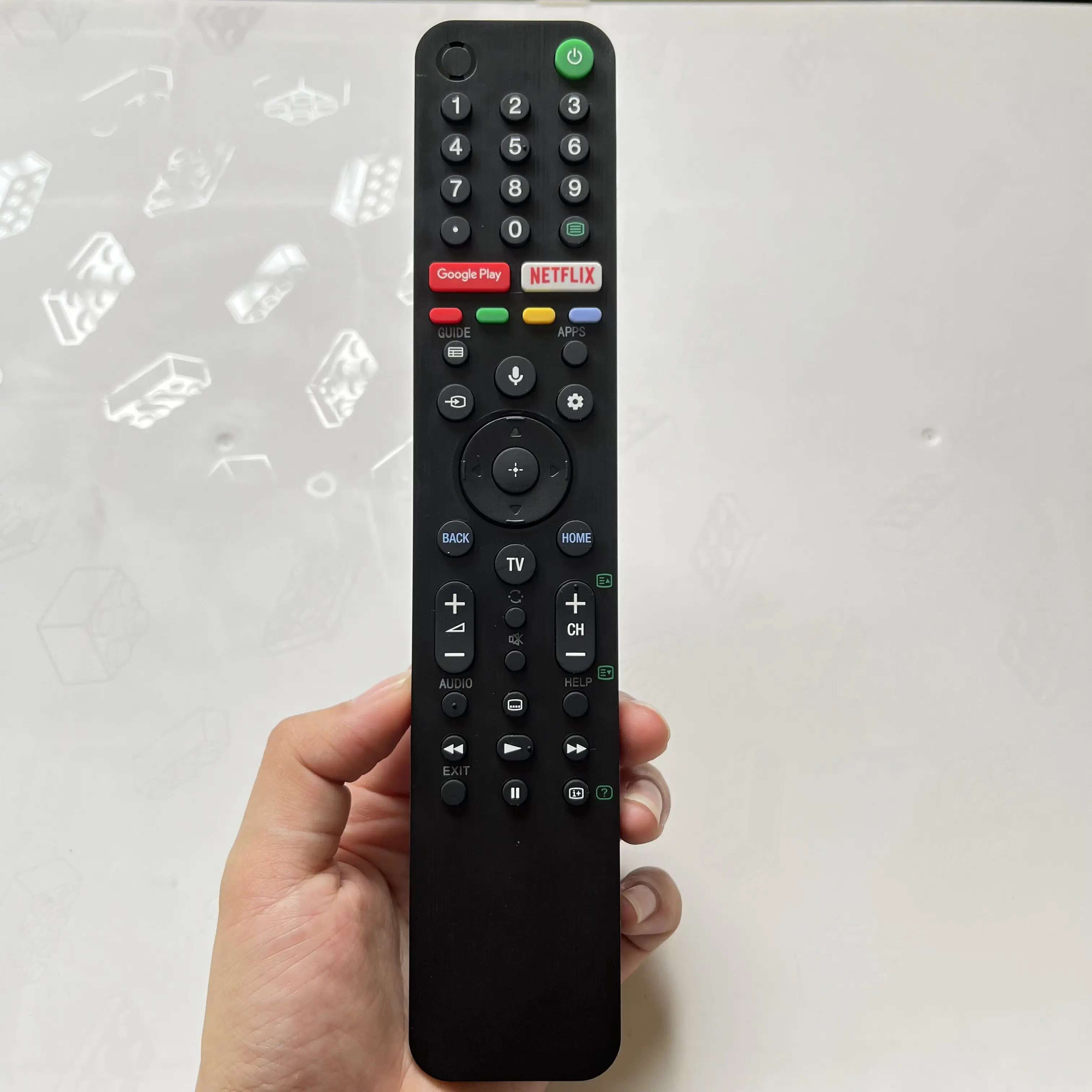 NEW Replaced Voice Remote Control RMF TX500U For Sony Smart TV XBR ...