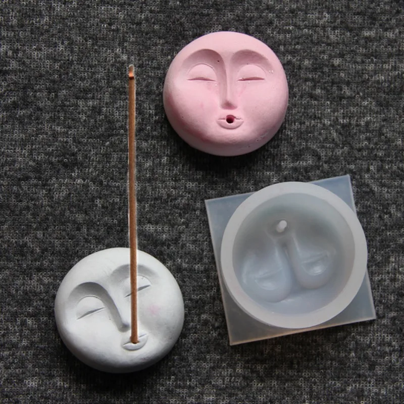 Abstract-Human-Face-Incense-Insert-Tray-Incense-Holder-Silicone-Mold ...