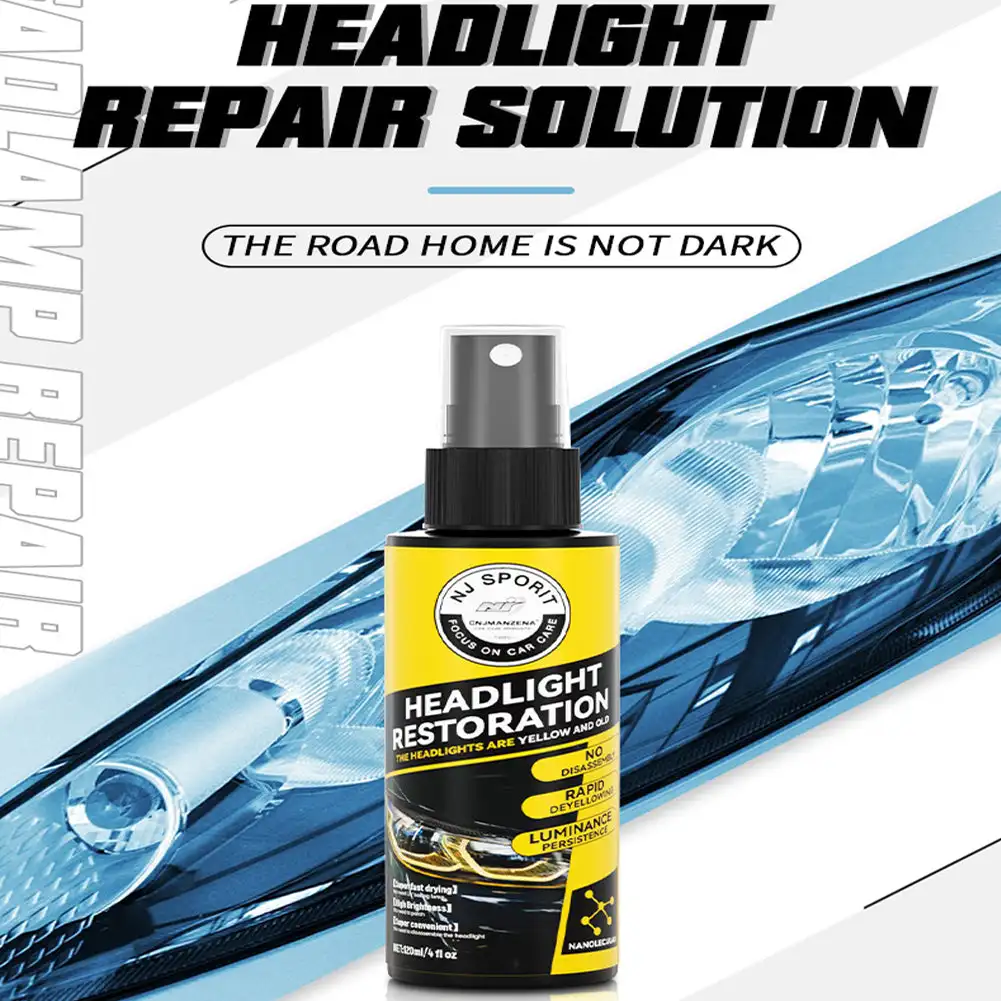 UV Headlight Spray: The Real Deal for Restoring Cloudy Headlights ...