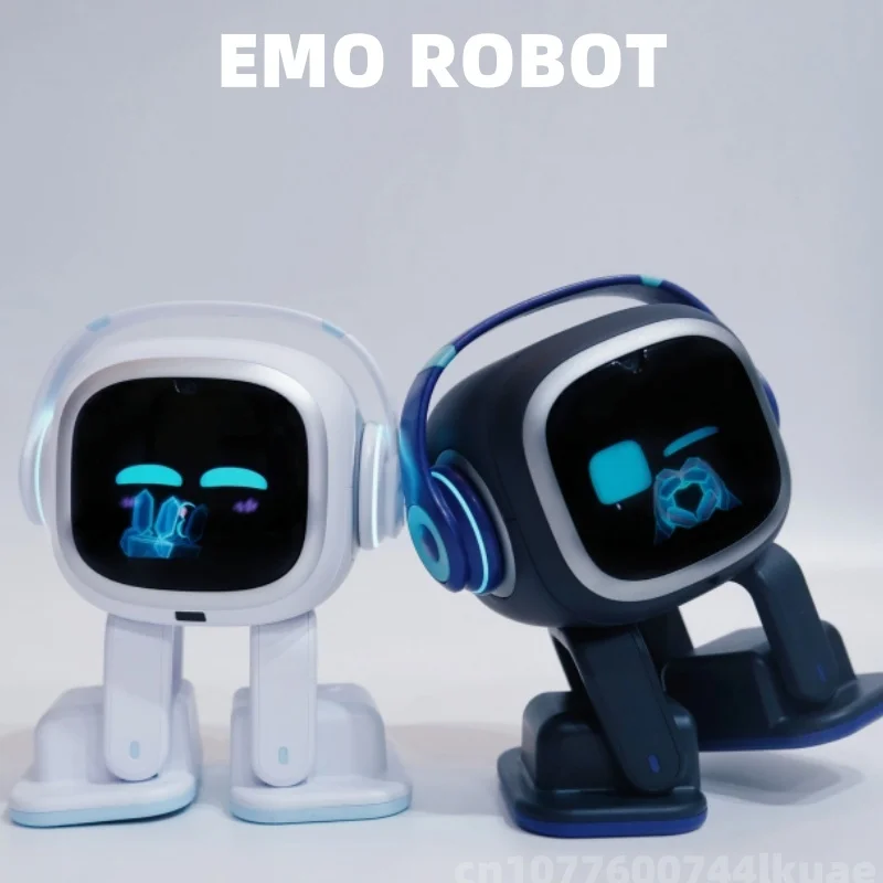 EMO Robot Toy Desktop Pet Intelligent Ai Electronic Accompanying ...