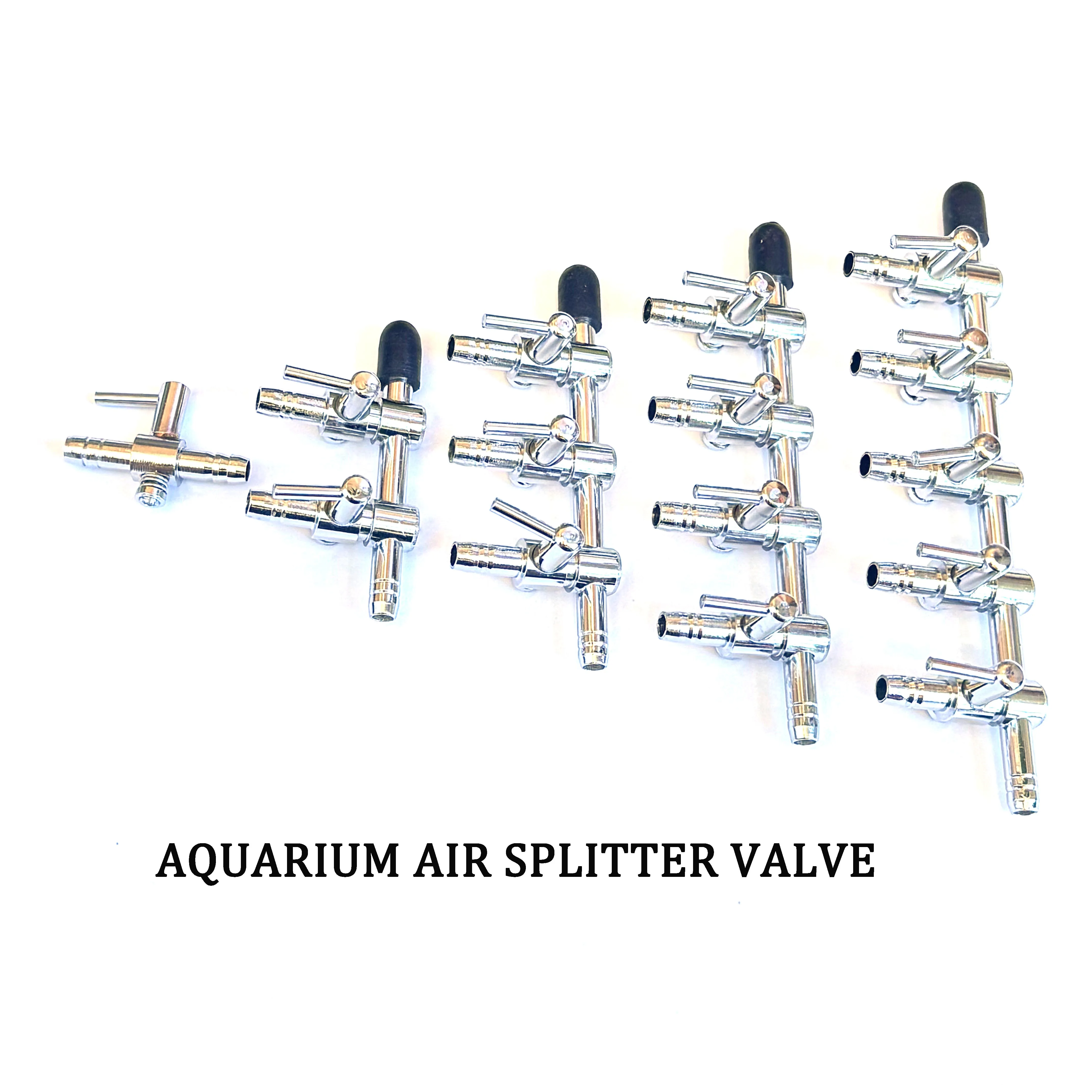 1 2 3 4 5 Way Aquarium Air Splitter Valve Fish Tank Air Pump Flow ...