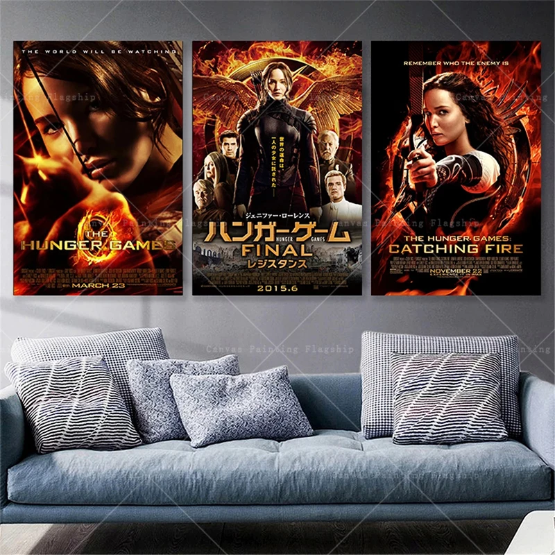 The Hunger Games Movie Poster Katniss