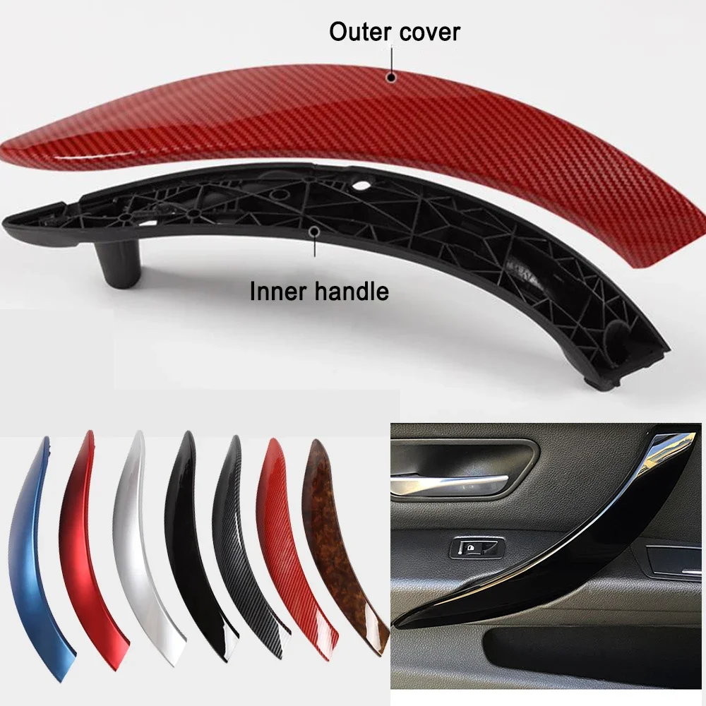 2-4pcs-Car-Left-Right-Interior-Door-Pull-Handle-Cover-Trim-Replacement ...