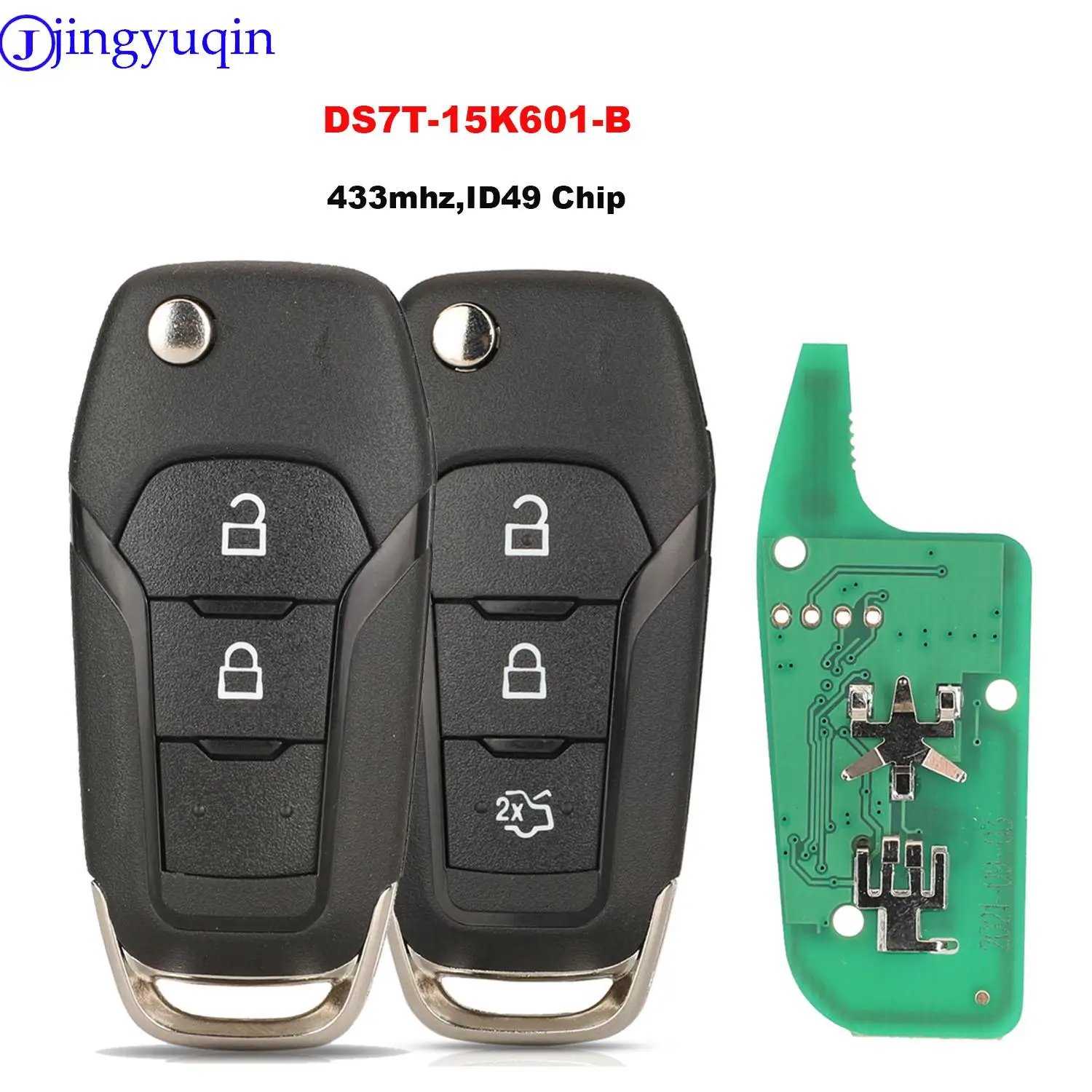 jingyuqin-Car-Remote-Control-Key-For-Ford-Escort-Fusion-2013-2016 ...