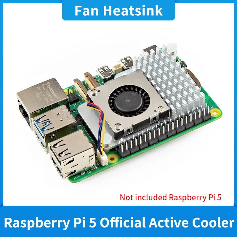 Raspberry-Pi-5-Official-Active-Cooler-Metal-Heatsink-Cooling-Fan ...