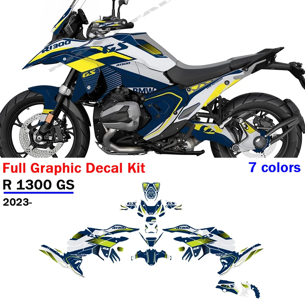For-BMW-R-1300-GS-Motorcycle-Sticker-Full-Graphic-Decal-Kit-R1300GS-GS ...