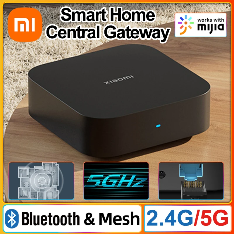 New Xiaomi Center Gateway Smart Home Hub Intelligent Multimode 2.4g ...