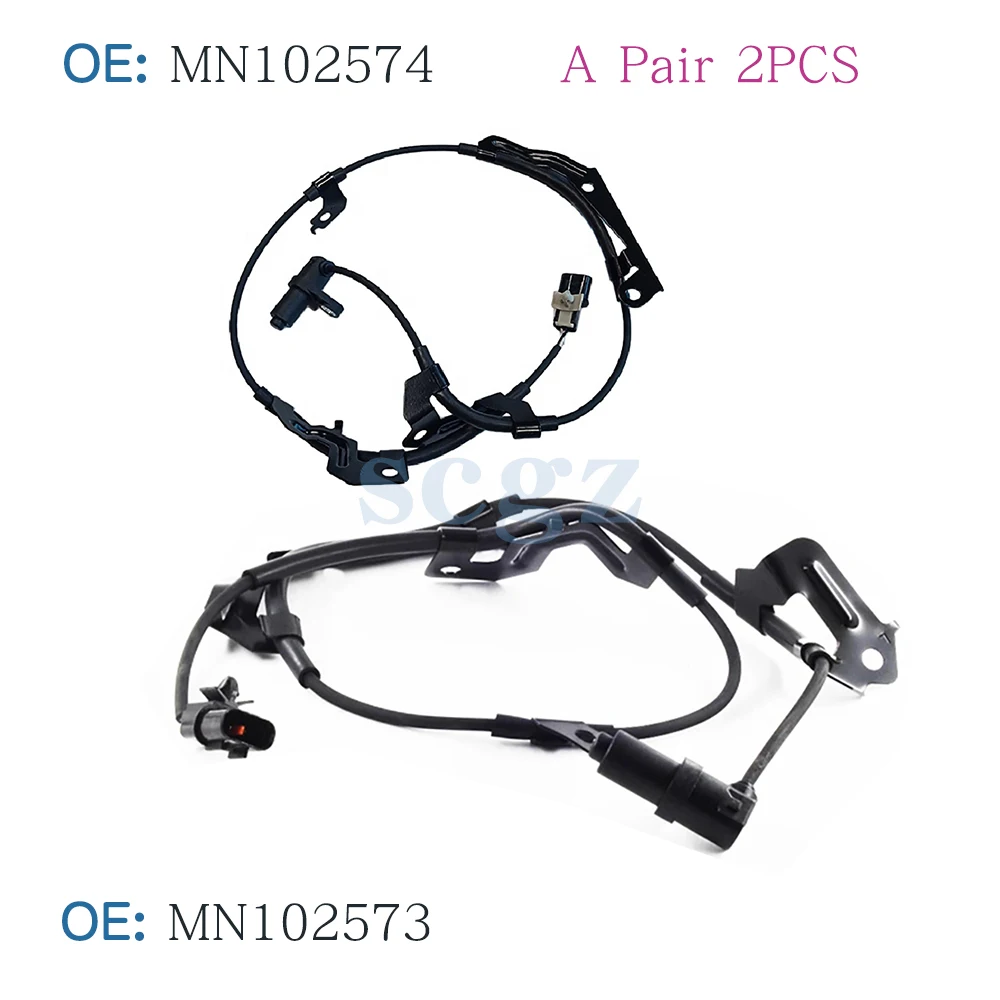 2PCS/1PCS ABS Sensor Wheel Speed MN102573 MN102574 For M-itsubishi L200 ...