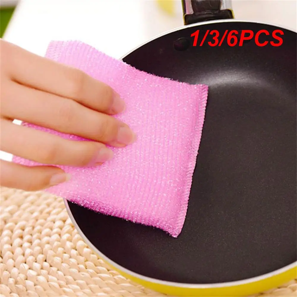1-3-6PCS-Kitchen-Dishcloth-4-Piece-Set-High-Foaming-Rate-Preferred ...