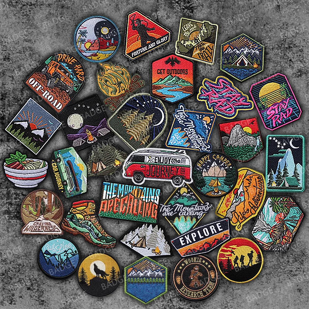 NEW Design Mountain Explore Adventure Climbing Camping Hiking 3D ...