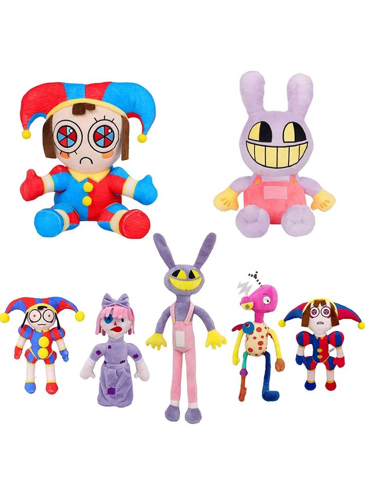 25CM Digital Circus Plush Toys Amazing Circus Clown Rabbit Plush Dolls ...