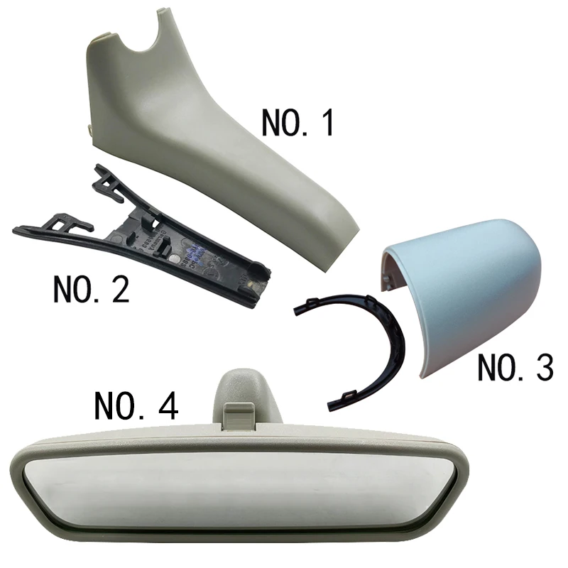 4F0857593J-for-Audi-A6-C6-2005-2011-Interior-mirror-cover-rearview ...