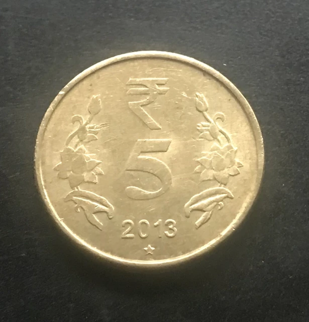 Indian 5 Rupees Coins