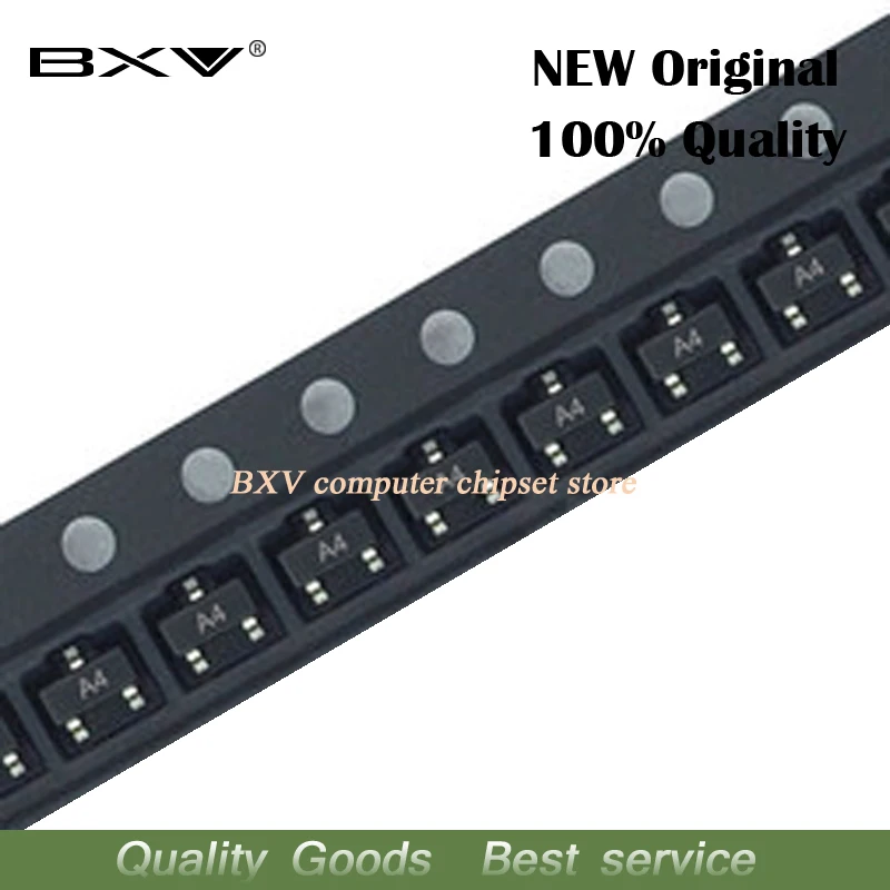 100PCS BAV70 0.2A 70V SOT-23 marking: A4 SMD SOT23 BAV70LT1G SMD ...