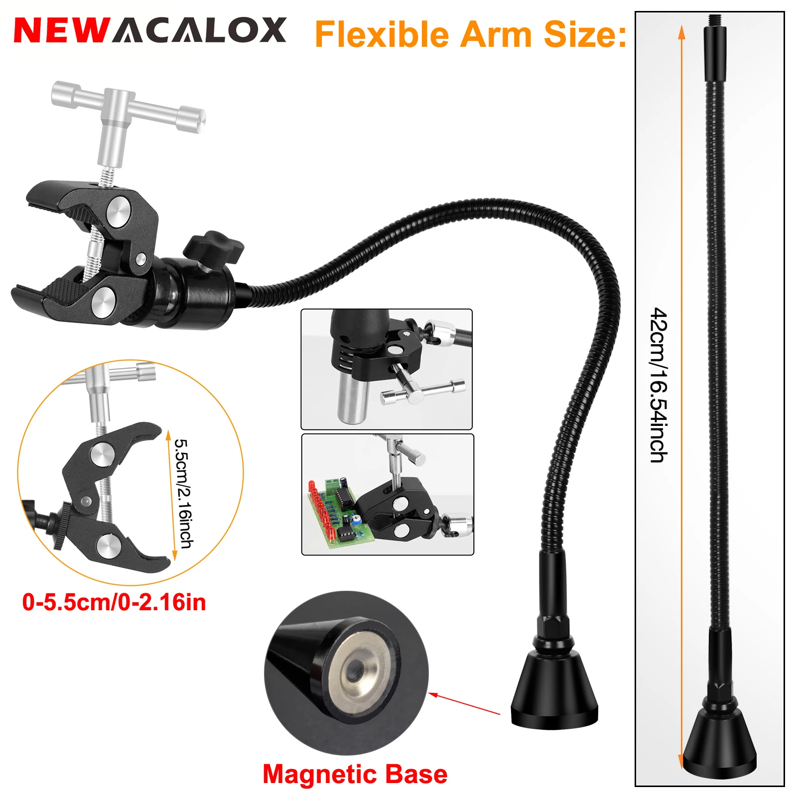 NEWACALOX-Soldering-PCB-Holder-Hot-Air-Gun-Stand-Rework-Station-Tool ...