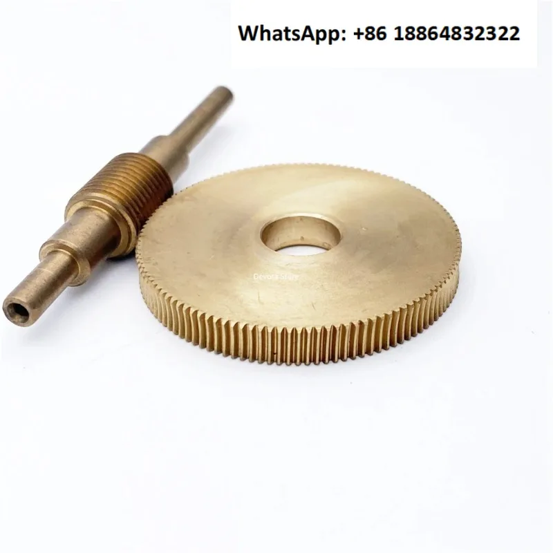 1:120 Speed Ratio Cop-per Brass Tu-rbo Worm Gear Suit 120 Teeths 20-19 ...