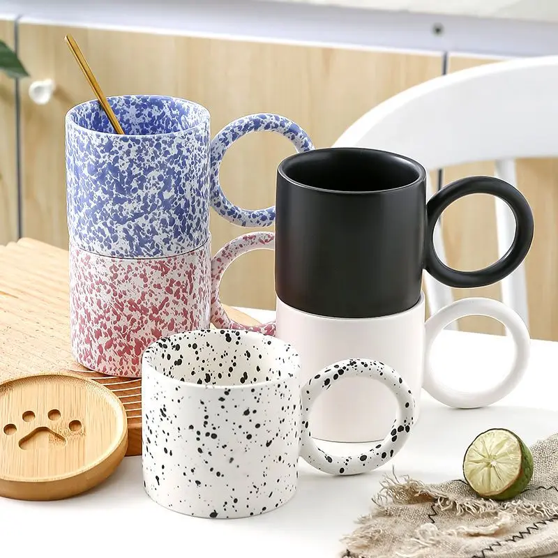 340ML-Korean-INS-Fashion-Splash-Ink-Mug-Milk-Coffee-Cups-Ceramic ...