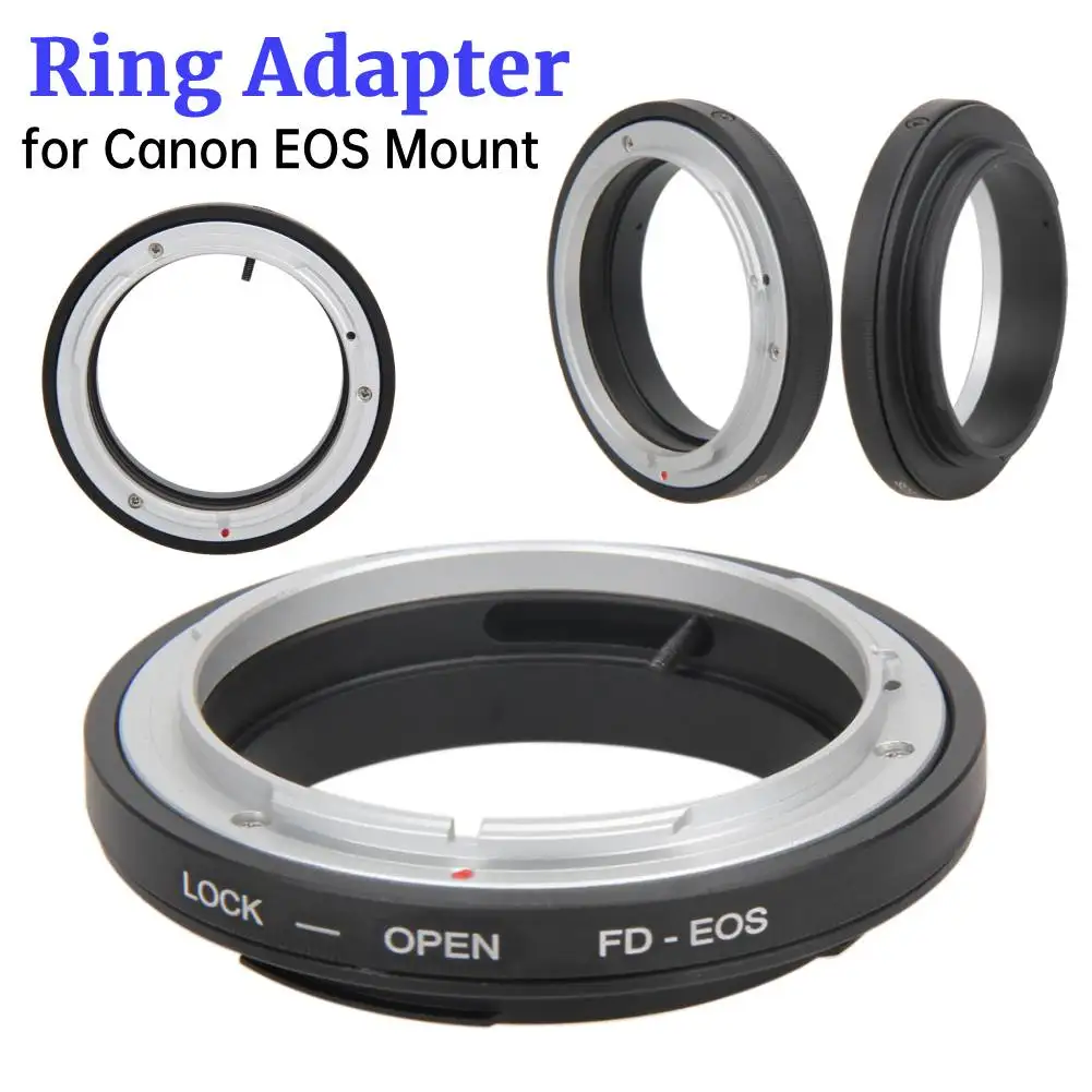 FD to EF Lens Adapter for Canon EOS DSLR Cameras Manual Control High ...