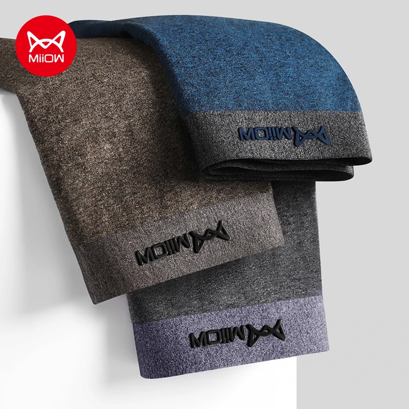 Miiow 3pcs Pure Cotton Men Underwear Boxer Shorts Underpants Male ...