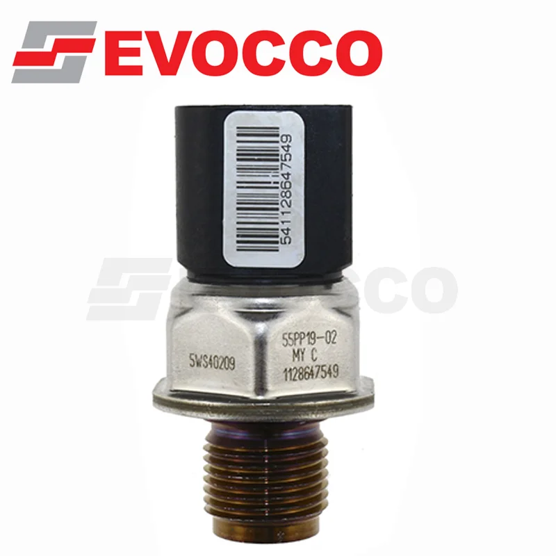 5WS40209 55PP19-02 Original Fuel Rail Pressure Sensor Drucksensor For ...