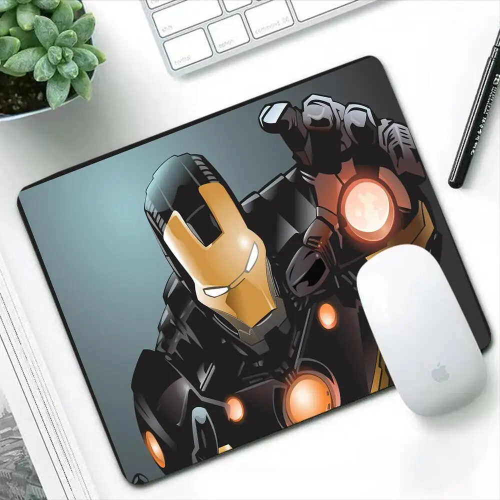 Iron Man Mouse Pad Anime Small Size Cartoon Mousepad Gaming Keyboard ...