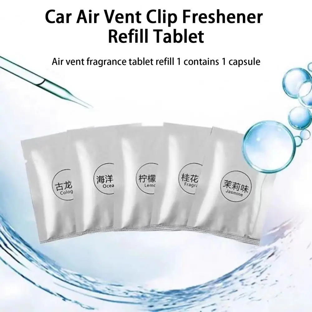 10Pcs-Air-Freshener-Replacement-Tablet-Refill-Solid-Perfume-Flavor-for ...