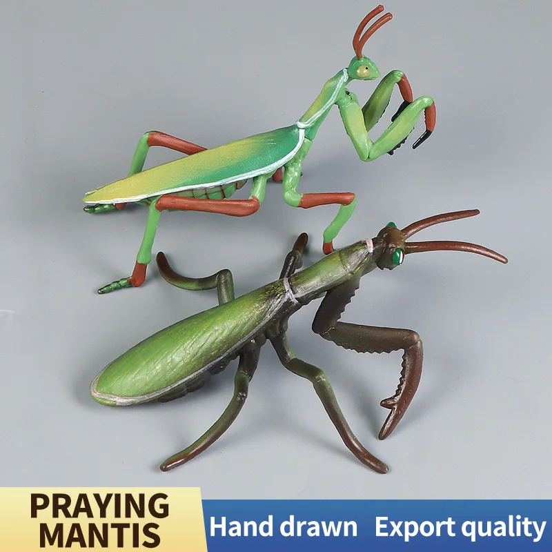 Insect-Animals-Model-Figurines-Miniature-Mantis-Action-Figures-Decor ...