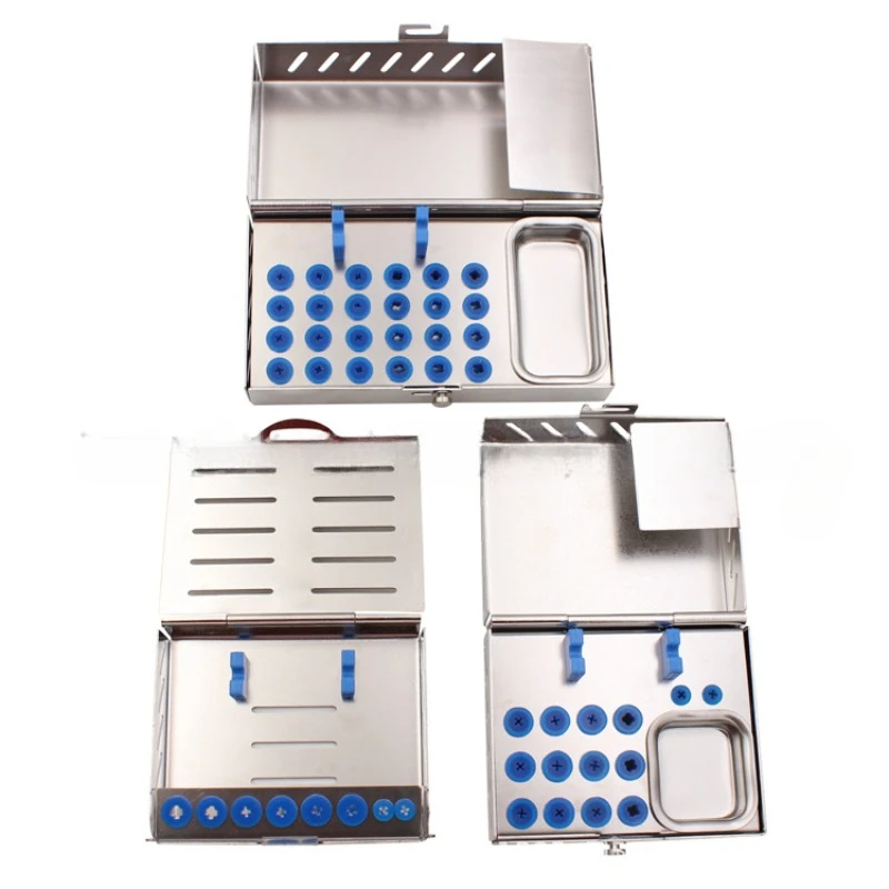 Dental Planting Tool Instrument Box Disinfection Box Set Box of ...