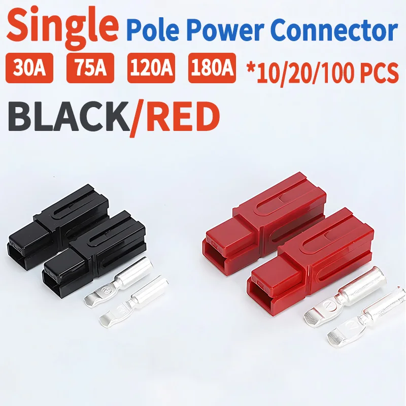 10/50/100/500 Pcs Type Single Pole SB30 30A Plug 600V DC Battery ...