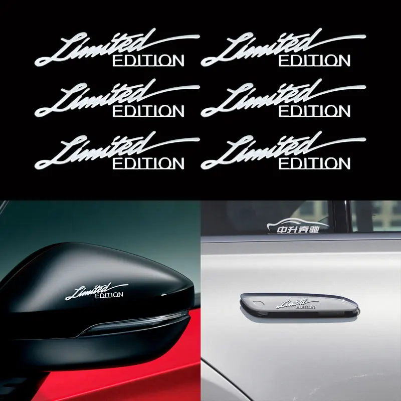 Creative-Car-Decoration-Window-Wiper-Limited-Edition-Emblem-Badge-Decal ...