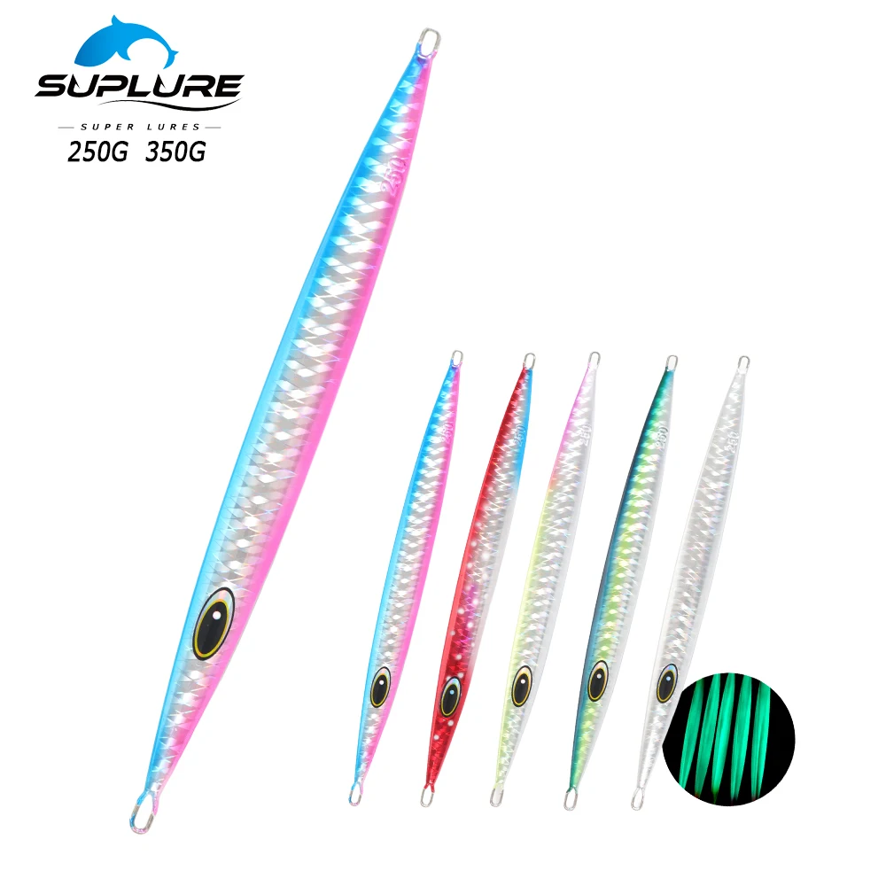 Superlure-2024-New-250g350g-Fast-Sinking-Jigging-Fishing-Lure-Laser ...
