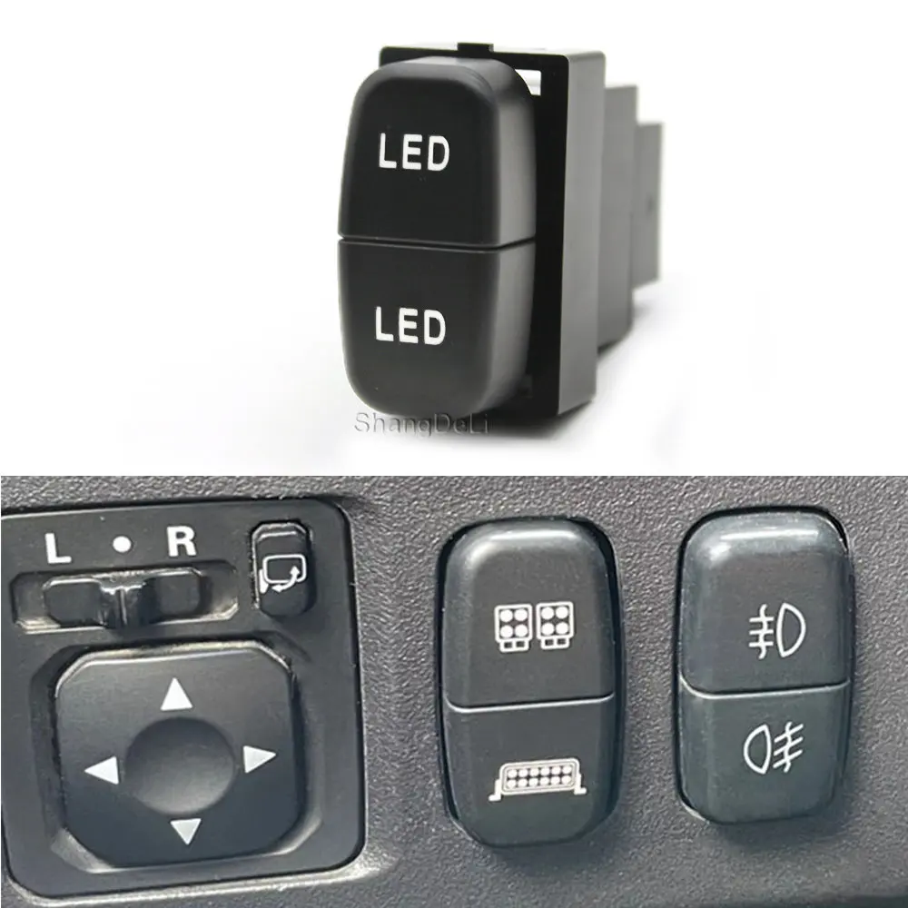 1pc-Car-Dual-Key-Switch-LED-Fog-Lights-Fan-Spotlight-Headlight-Switch ...