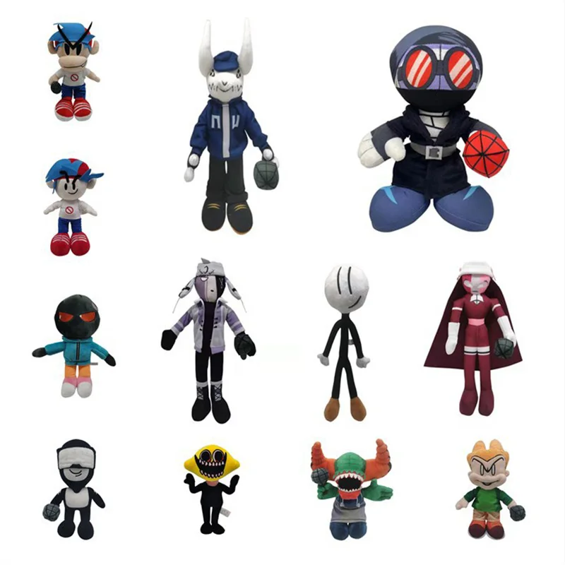 1pcs-25-36cm-Friday-Night-Funkin-Plush-Doll-Skid-Pump-Friday-Whitty ...